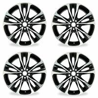 China OEM Rim 75208 Black Wheel For 17-19 Toyota Corolla 17