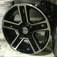 China Chevy 1500 Silverado Black Machine Wheels Rims Sierra Yukon Fits 22