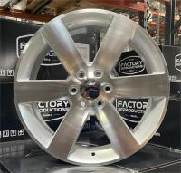 China Trailblazer SS Silver Machine Tires Wheels Rims 20