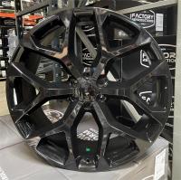 China Snowflake CK156 Wheels Rims Gloss Black GMC Sierra Yukon Denali Fits 26