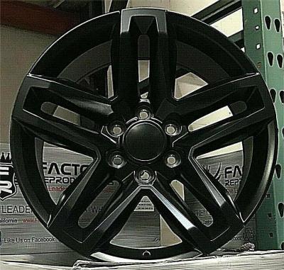 China 2019 Chevy Trail Boss Replica Wheels Rims Satin Black Tahoe Silverado 6x139.7 Fits 22