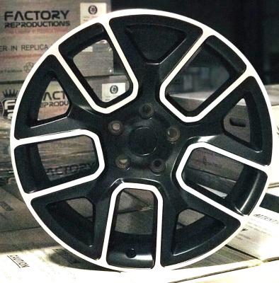 China RAM Limited Black Machine All Season Tires Wheels Rims For 1500 5x139.7 24