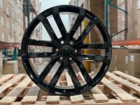 China 22 Replica Wheels Black Rims Fits 6lug Yukon Sierra Chevy Tahoe LTZ Silverado for sale
