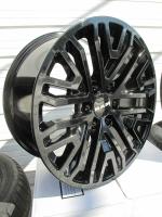 China Gloss Black GMC Replica Wheels Yukon Sierra Factory Style With Tires 5906 22