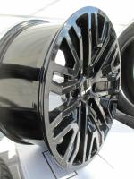 China Gloss Black GMC Replica Wheels Yukon Sierra Factory Style With Tires 5906 22