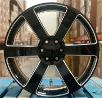 China 24 TBSS Rims Black Mill Wheels Tires Fit Chevy Tahoe Silverado Sierra Escalade for sale