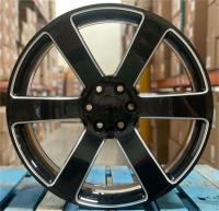 China 24 TBSS Rims Black Mill Wheels Tires Fit Chevy Tahoe Silverado Sierra Escalade for sale
