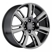 China 4738 Cadillac Escalade Replica Wheels 24x10 Truck Wheels Fits Gunmetal Mach'D GMC for sale