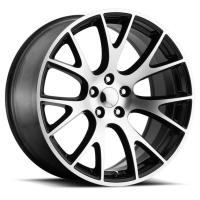 China 22 Inch Dodge Replica Wheels Black 2528 22x9 Fit Challenger Hellcat for sale