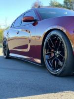 China 20x9.5 Inch Dodge Replica Wheels 5x115 Satin Black Fit Charger Widebody Challenger SRT for sale