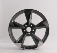 China Black 18 Inch Replica Rims 17 Inch Aluminum Alloy Wheels PCD 112mm VIA for sale