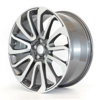 China Aluminum Silver Land Rover Replica Wheels 20 inch rims 5x120 72.56 for sale