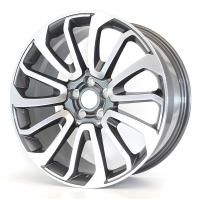 China Aluminum Silver Land Rover Replica Wheels 20 inch rims 5x120 72.56 for sale