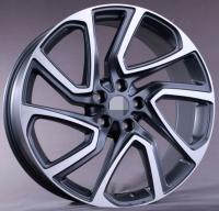 China 21x9.5 21 Inch Land Rover Replica Wheels 5x120 Black Alloy 356.2 Material for sale
