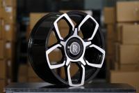 China OEM Forged Alloy Black Staggered 22 Inch Rims 5x112 For Cullinan Black Badge for sale