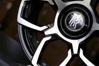 China OEM Forged Alloy Black Staggered 22 Inch Rims 5x112 For Cullinan Black Badge for sale