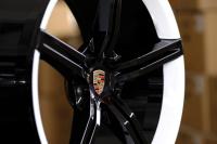 China 8.5-12J Forged Alloy Wheels 19 Inch - 21 inch rims Black White Customizing Color for sale