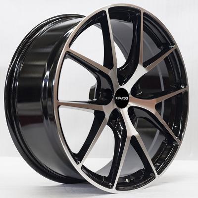 China TUV/JWL Black Car Aftermarket Wheels Replica OEM ODM custom alloy rims for sale