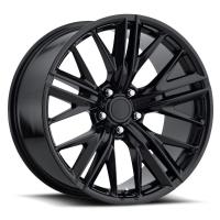 China 20 Inch ZL1 Camaro Chevrolet Replica Wheels Staggered 20x10 20x11 Gloss Black 5x120 for sale