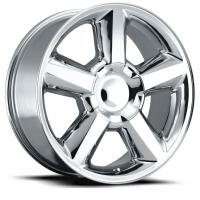 China Yukon Tahoe Chevy Polished Chevrolet Replica Wheels 5308 22 Inch LTZ Replica Wheels for sale