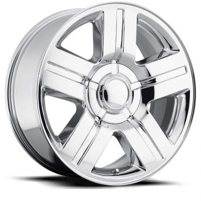 China Silver 22x9 Texas Edition Replica Rims 5291 Fit Silverado Sierra Chevy Mach Ironman for sale