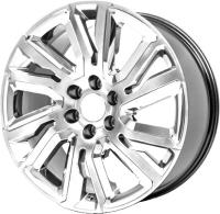 China TUV 22 Inch GMC Denali Replica Wheels 5901 Gloss Black Chevy Tahoe Chrome Rims for sale