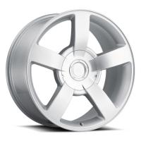 China 6x5.5 +30 Chevy Tahoe Replica Wheels Silver 22 Inch Rims For Chevy Silverado 1500 SS for sale