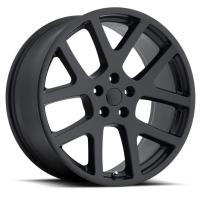 China OEM Dodge Replica Wheels Trucks SRT Black Rims 2223 22x10 24x10 for sale