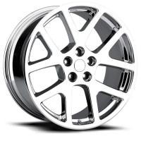 China OEM Dodge Replica Wheels Trucks SRT Black Rims 2223 22x10 24x10 for sale