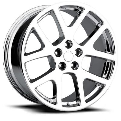 China OEM Dodge Replica Wheels Trucks SRT Black Rims 2223 22x10 24x10 for sale