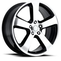 China Silver Black 1111 Dodge Replica Wheels 22x9 22 Inch Dodge Charger Replica Rims for sale