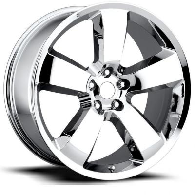 China Silver Black 1111 Dodge Replica Wheels 22x9 22 Inch Dodge Charger Replica Rims for sale