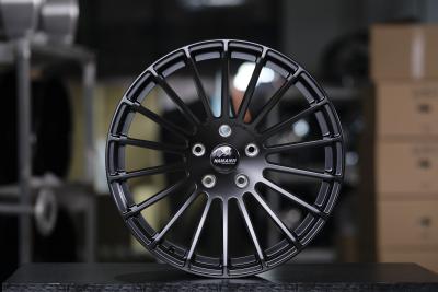 China Matt Black Forged Aluminum Alloy Wheels 74.1 20x10 5x120 Wheels For HAMANN for sale