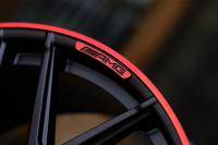 China 20 21 22 Inch Forged Alloy Wheels 5x130 Matt Black Red Lip TUV For Benz G63 for sale