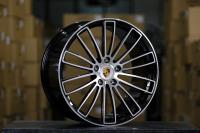 China First Class OEM Forged Alloy Wheels Black Rims 21X11 For Porsche 911 Turbo Gt3 718 for sale