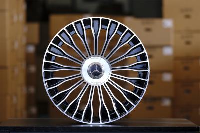 China Car Black Machine Face Rims 19X8.5 19 Inch Forged Rims For 2021 MAYBACH S680 for sale