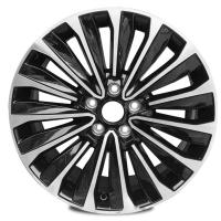 China 5x100 OEM Volkswagen Replica Wheels Black 16 17 18 Inch Multi Spoke 5 Holes for sale