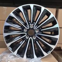 China 5x100 OEM Volkswagen Replica Wheels Black 16 17 18 Inch Multi Spoke 5 Holes for sale