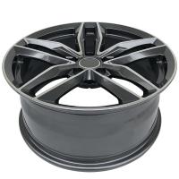 China Aluminum Replica 17 18 19 Inch Alloy Wheels Audi Split 5 Spoke Wheels 57.1/66.6 for sale