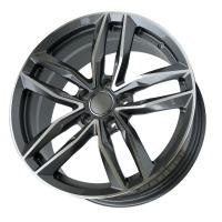 China Aluminum Replica 17 18 19 Inch Alloy Wheels Audi Split 5 Spoke Wheels 57.1/66.6 for sale