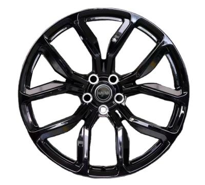 China Land Rover 20 21 22in Replica Wheels Black Aluminum Alloy rims 5x108 for sale