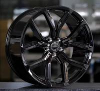 China Land Rover 20 21 22in Replica Wheels Black Aluminum Alloy rims 5x108 for sale