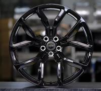 China Land Rover 20 21 22in Replica Wheels Black Aluminum Alloy rims 5x108 for sale