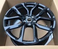 China Land Rover 20 21 22in Replica Wheels Black Aluminum Alloy rims 5x108 for sale