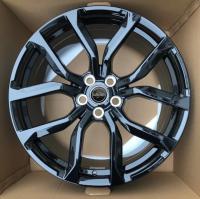 China Land Rover 20 21 22in Replica Wheels Black Aluminum Alloy rims 5x108 for sale