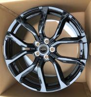 China Land Rover 20 21 22in Replica Wheels Black Aluminum Alloy rims 5x108 for sale