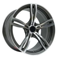 China 5 Split Spoke Replica BMW Black Rims 20 Inch 5X120 Wheels 17 18 19 Inch ET35 for sale