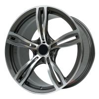 China 5 Split Spoke Replica BMW Black Rims 20 Inch 5X120 Wheels 17 18 19 Inch ET35 for sale