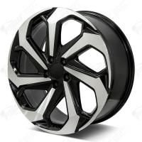China PCD 5x100-120 20 Inch Honda Replica Wheels 20x8.5 Black Gray JWL for sale