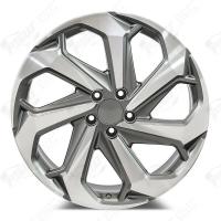 China PCD 5x100-120 20 Inch Honda Replica Wheels 20x8.5 Black Gray JWL for sale